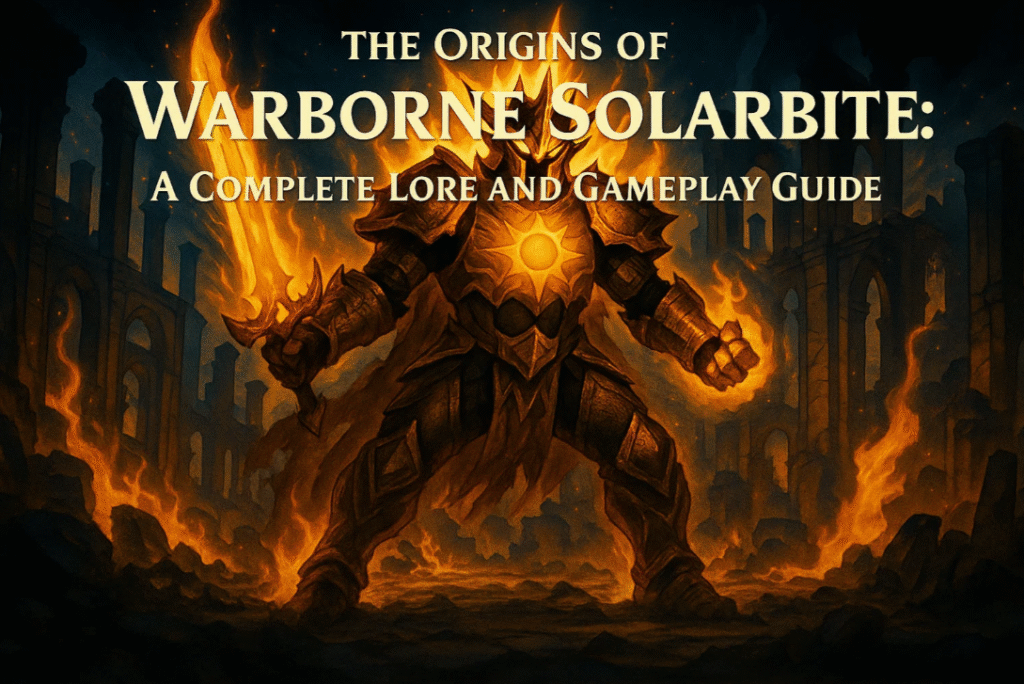 The Origins of Warborne Solarbite: A Complete Lore and Gameplay Guide ...