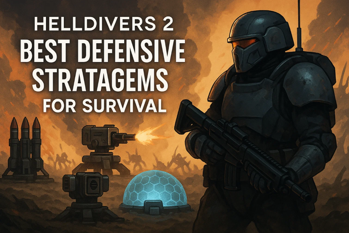 Helldivers 2 Best Defensive Stratagems for Survival – Joryou Gaming