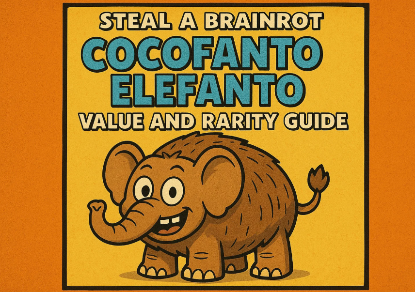Steal A Brainrot Cocofanto Elefanto Value and Rarity Guide – Joryou Gaming